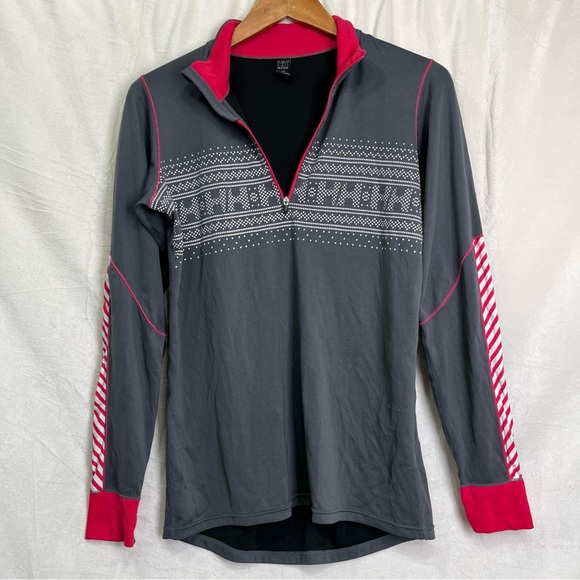 Helly Hansen | Tops | Helly Hansen Quarter Zip Women L Base Layer Shirt ...